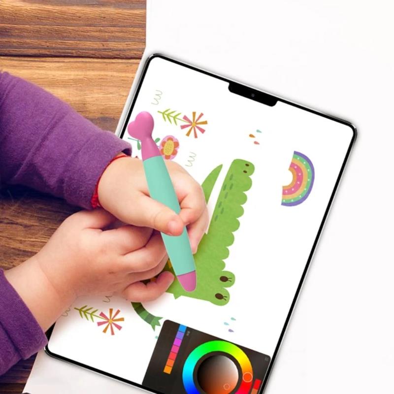 New Learning Tablet Stylus Pen Capacitor Pen Kids Learning Drawing Pad ...