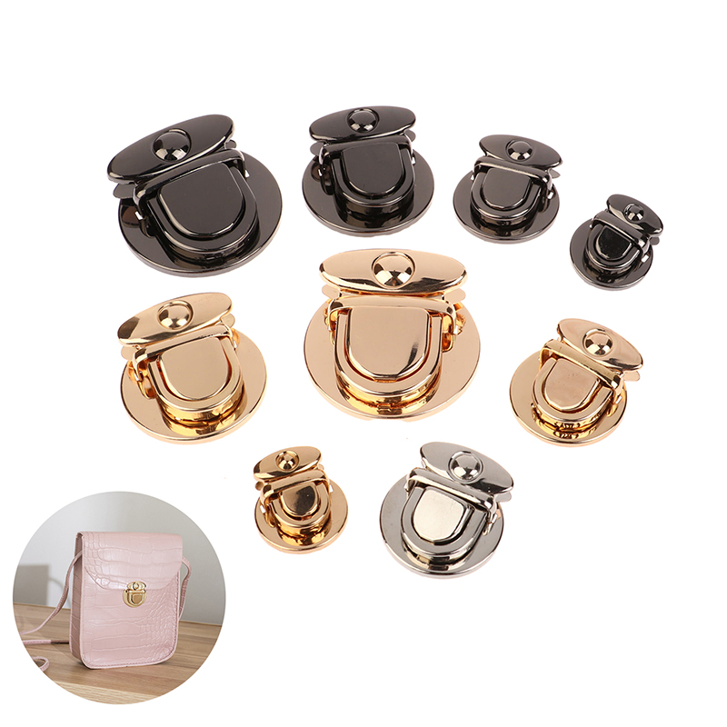 Closures Snap Clasps Craft DIY Metal Lock Bag Case Buckle Clasp For ...