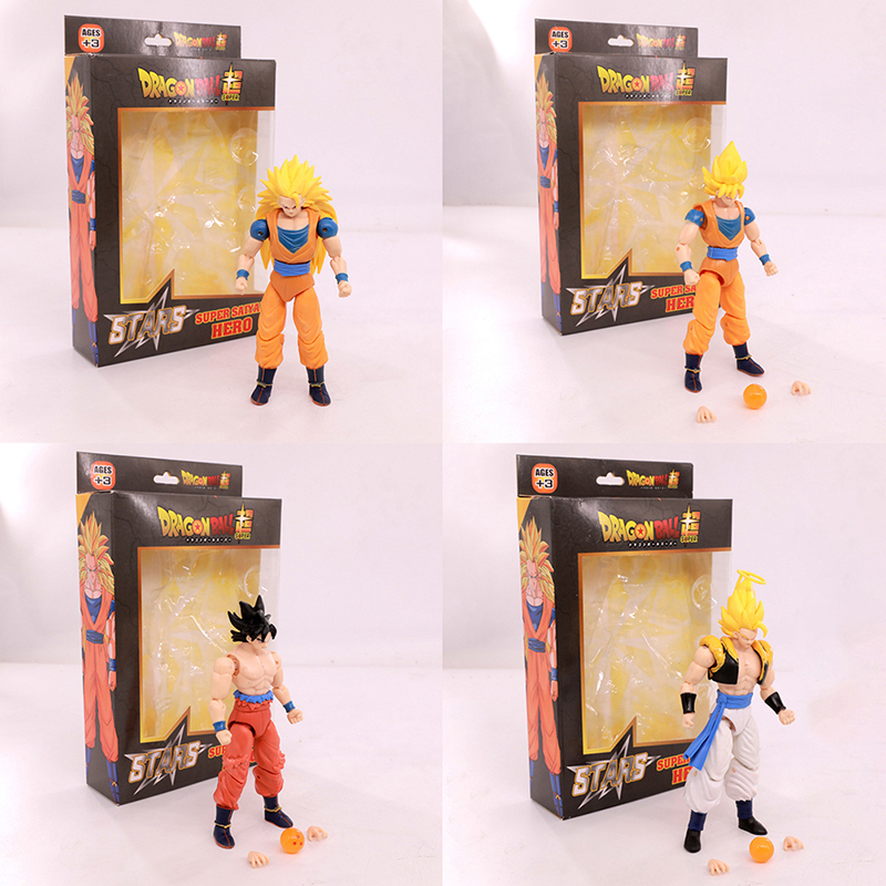 Dragon Ball Goku Vegeta Action Figure PVC Collection Model Toys For ...