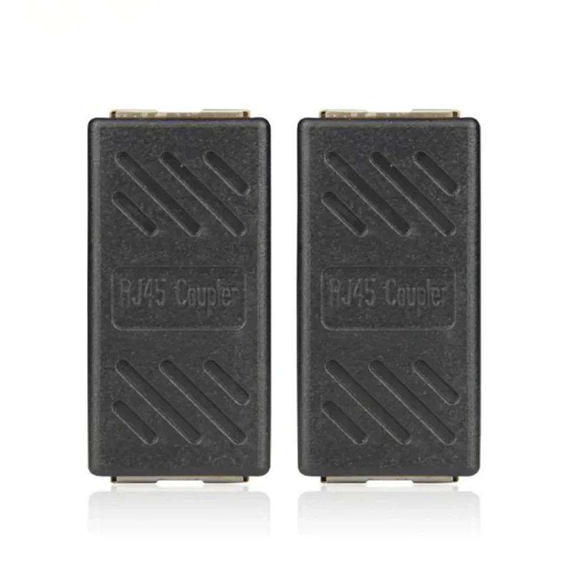 Standard Rj45 Connector Cat7 Cat6 Cat5e Double Socket Adapter Cat 6 ...