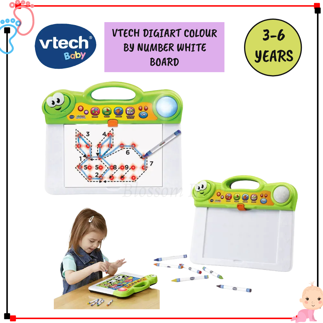 Vtech Digiart Colour By Number WhiteBoard | Lazada