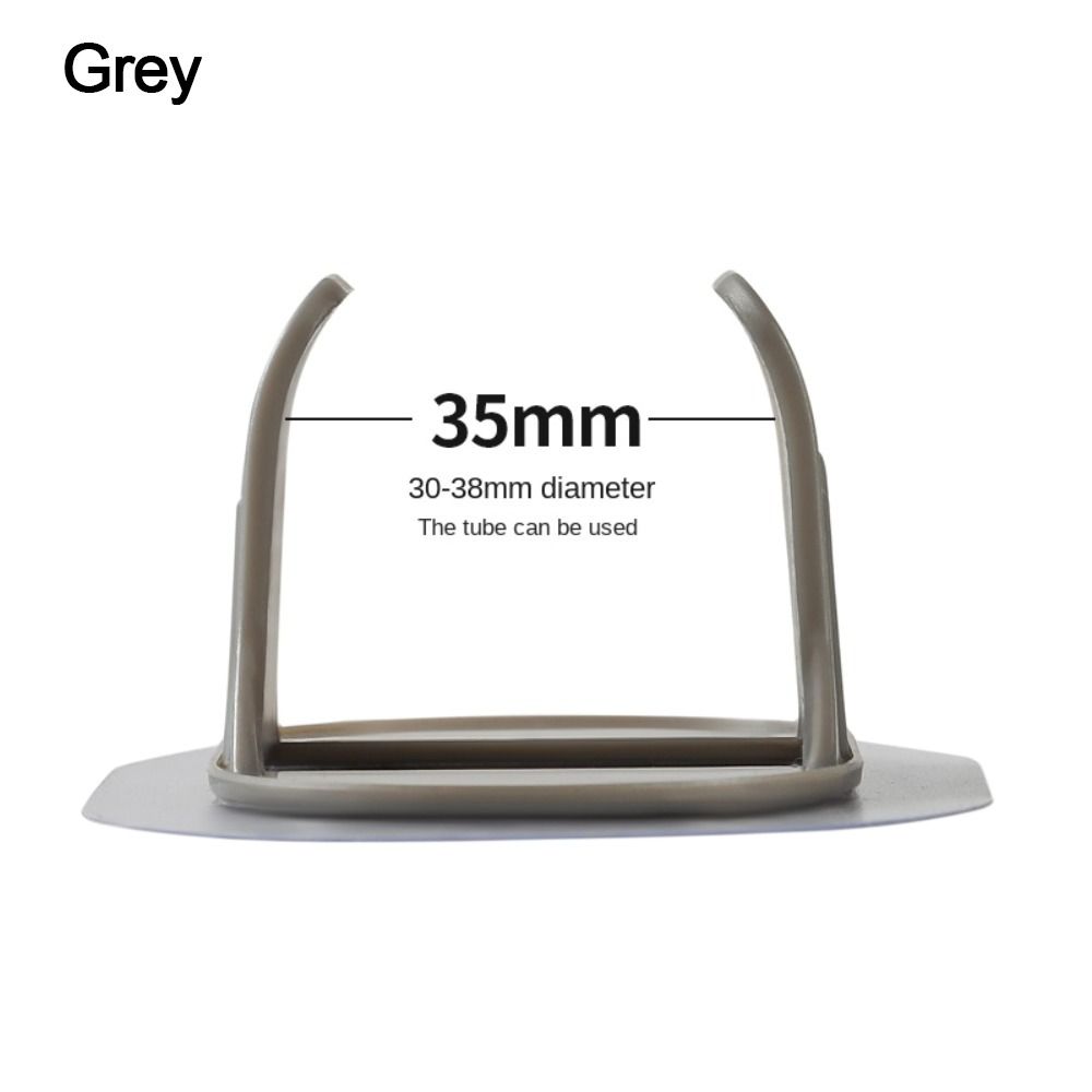 JAYNEBIO 5pcs Plastic Pipe Clamp Hooks Self-adhesive Cable Clips Wiring ...