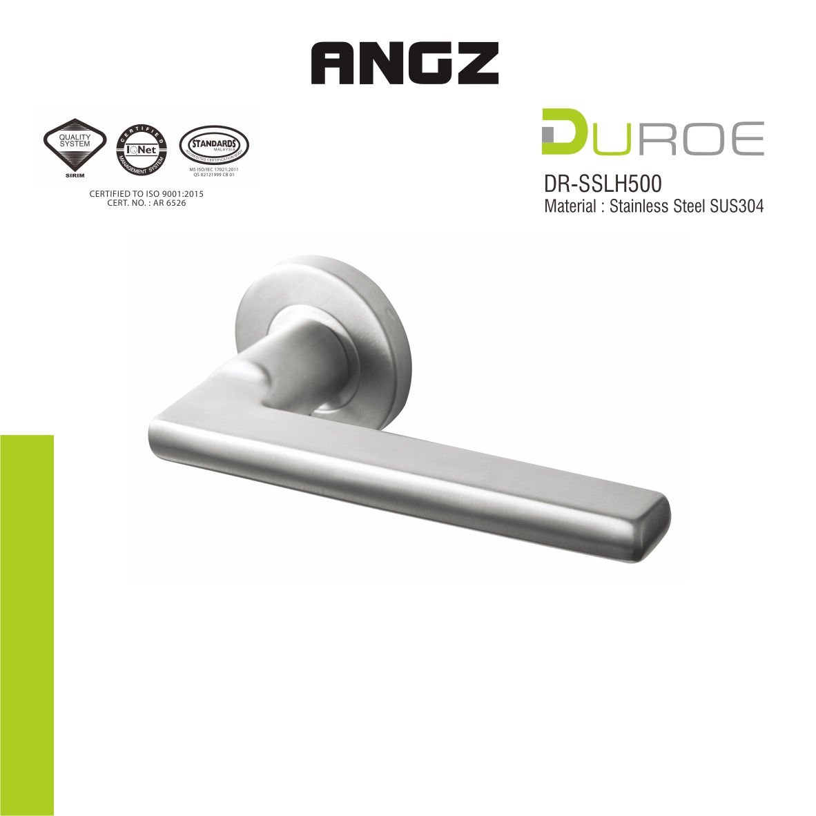 DUROE Lever Handle Door Gagang Pintu Estetik Anti Karat | Lazada Indonesia