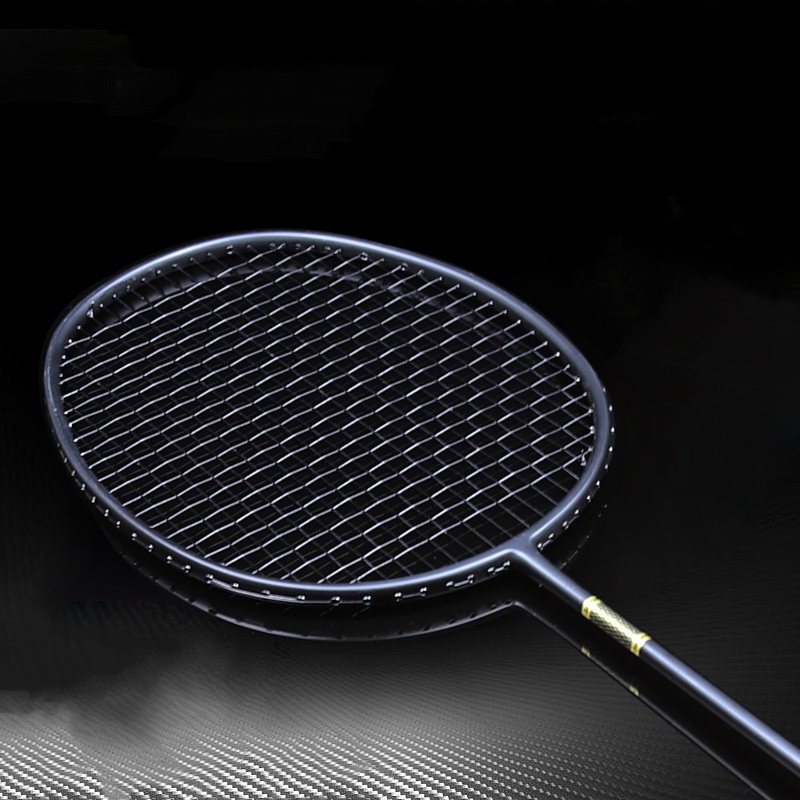 【COD】 Badminton Racket 4U G5 24lbs Training Single Carbon Firber Rod ...