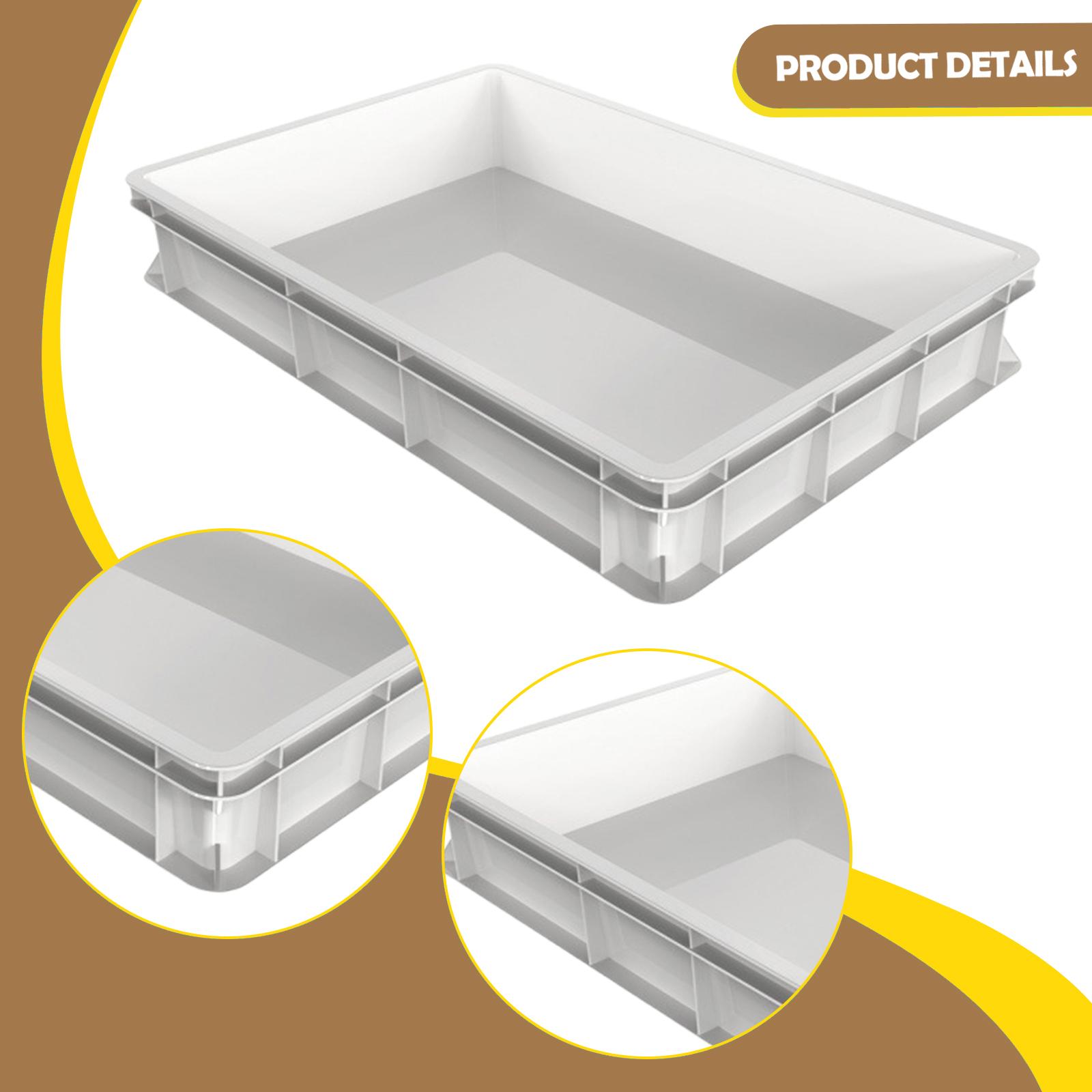 Pizza Dough Proofing Box Versatile Large 16 x 12 inch Dough Container ...
