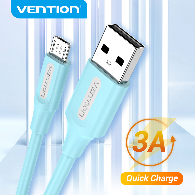 Vention สายชาร์จ Micro USB 3A micro USB to USB 2.0 Charger Cable for ...