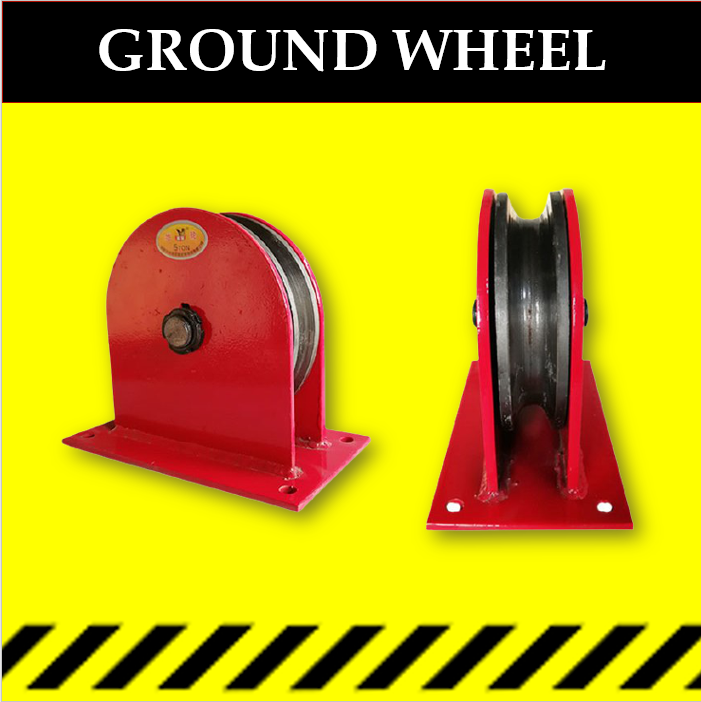 Twin Jean III 1T--5T Ground Wheel Metal Lifting Wheel Fixed Bearing ...