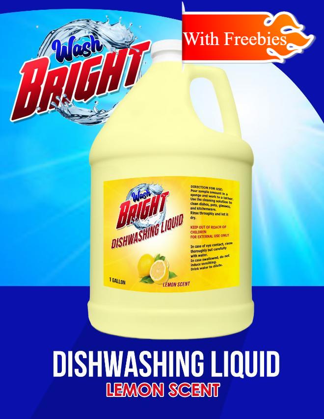CONCENTRATED DISHWASHING LIQUID - LEMON SCENT 1 GALLON | Lazada PH