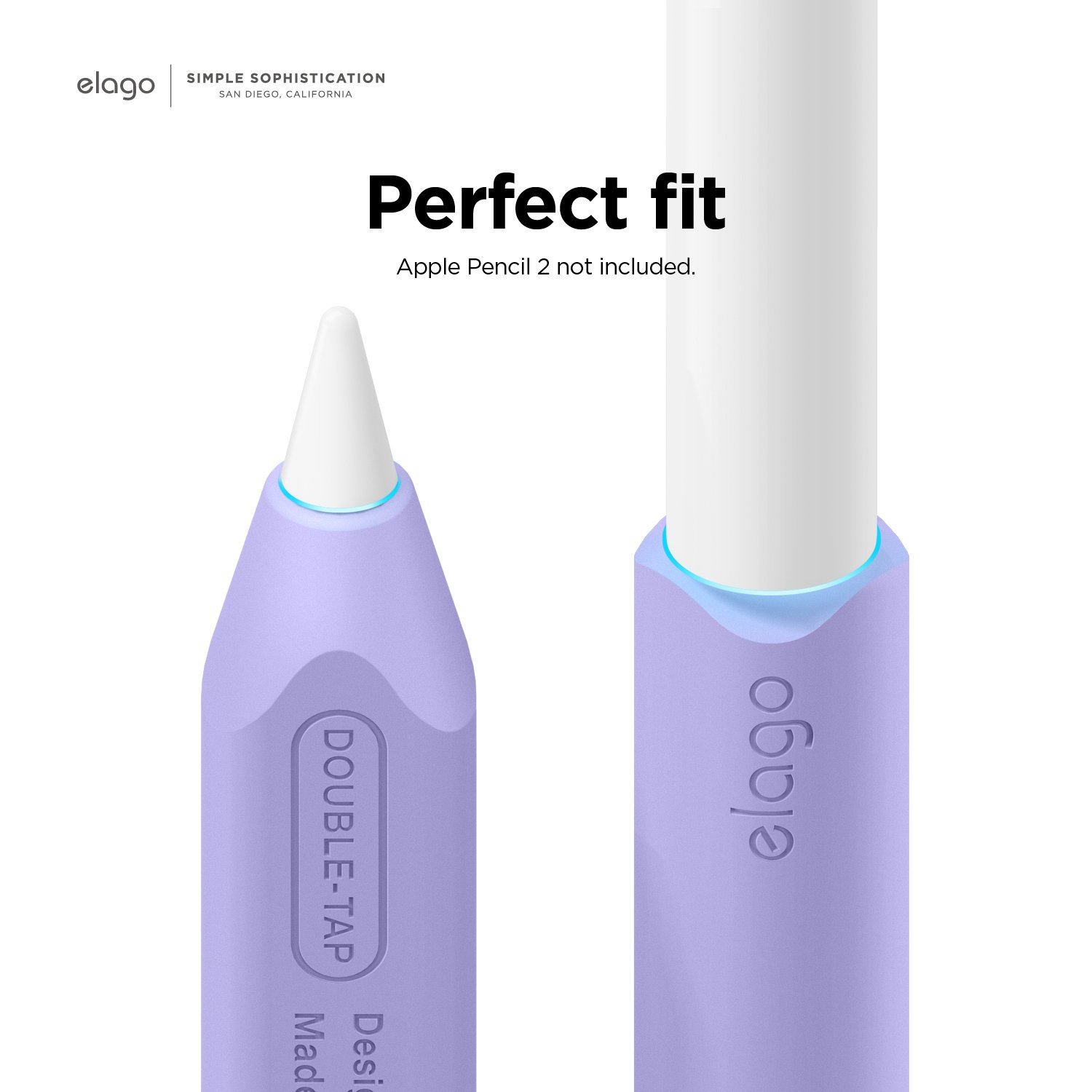 elago Grip Silicone Holder for Apple Pencil 2 (2 Packs) ปลอกปากกาสำหรับ ...