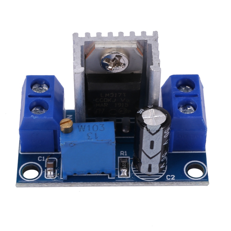 LM317 DC-DC 1.5A 1.2-37V Adjustable Power Supply Board DC Converter ...