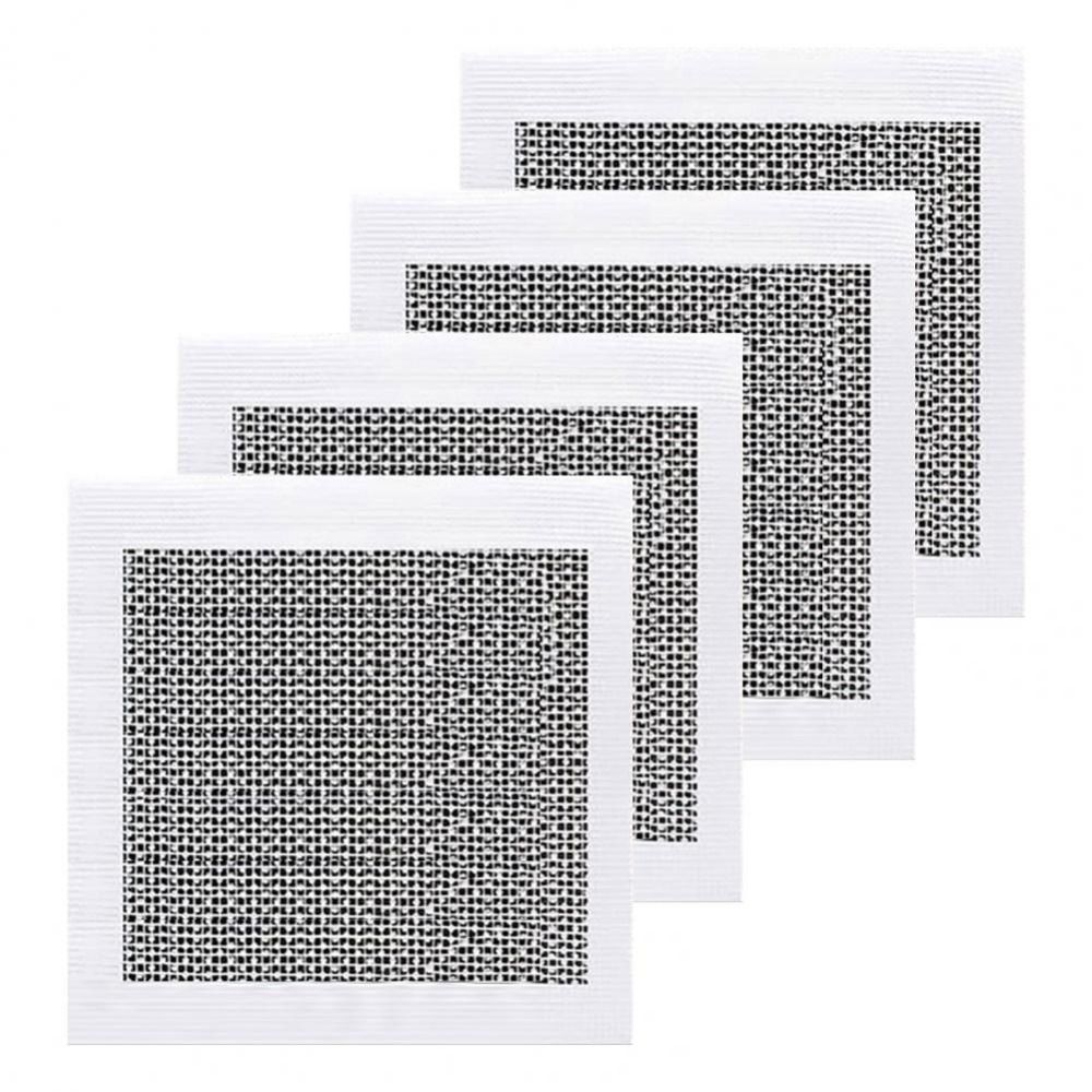 4pc/set Net Wall Patch Stickers Gypsum Aluminum Plate Window Screen ...
