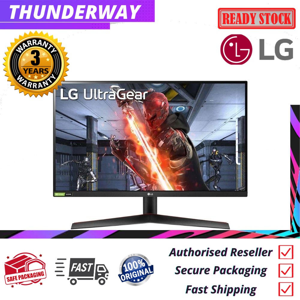 LG 27GN60R UltraGear Gaming Monitor | 27" / 1ms / 144Hz / FHD | IPS ...