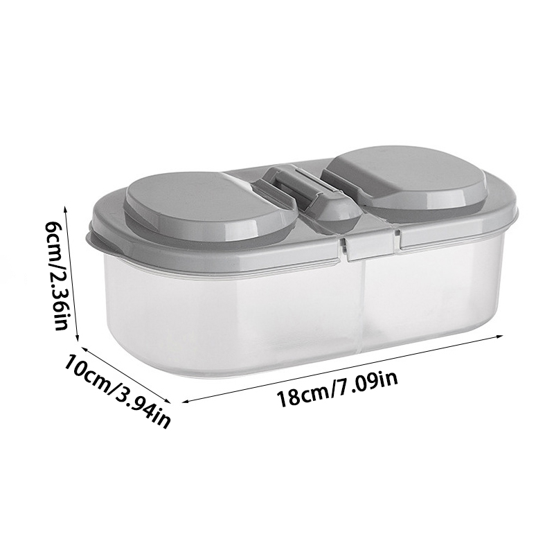 Multifunctional Double Compartments Container Case With LidRefrigerator ...