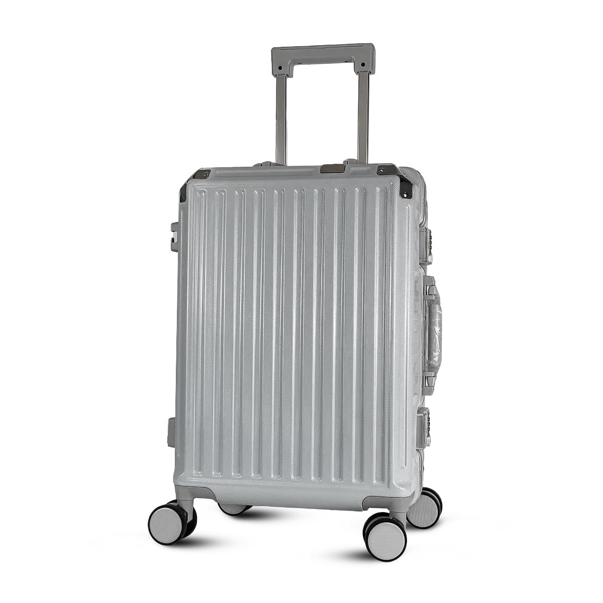 Koper perjalanan baru dengan kunci TSA, Koper Pria dan wanita 20inch ...