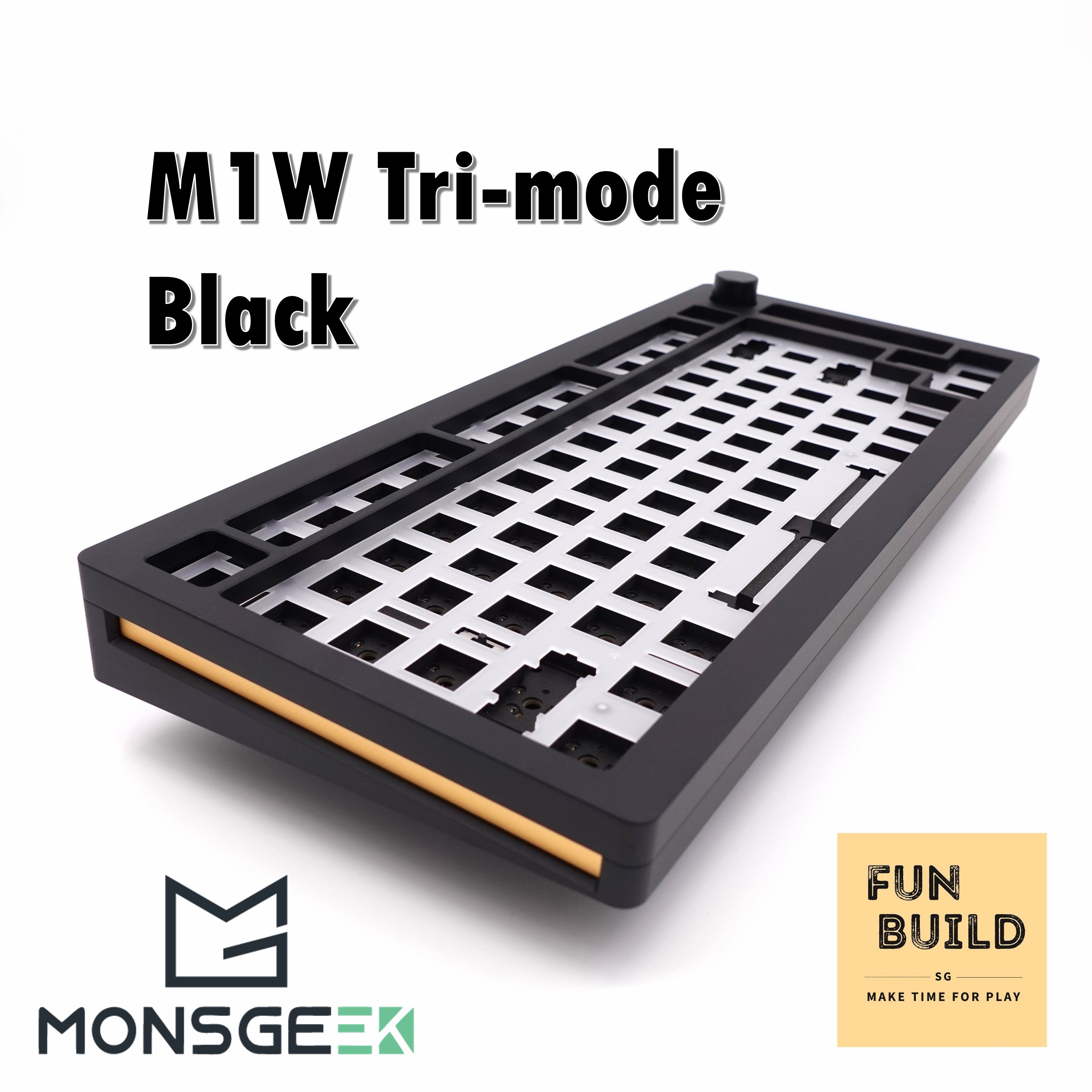 Akko MONSGEEK M1 / M1W CNC Aluminium Mechanical Keyboard Barebones Kit ...