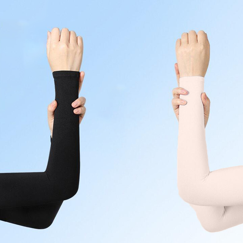 Ice Sleeve Sun Protection Sleeve Ice Silk Summer Arm Sleeve Cycling Arm ...