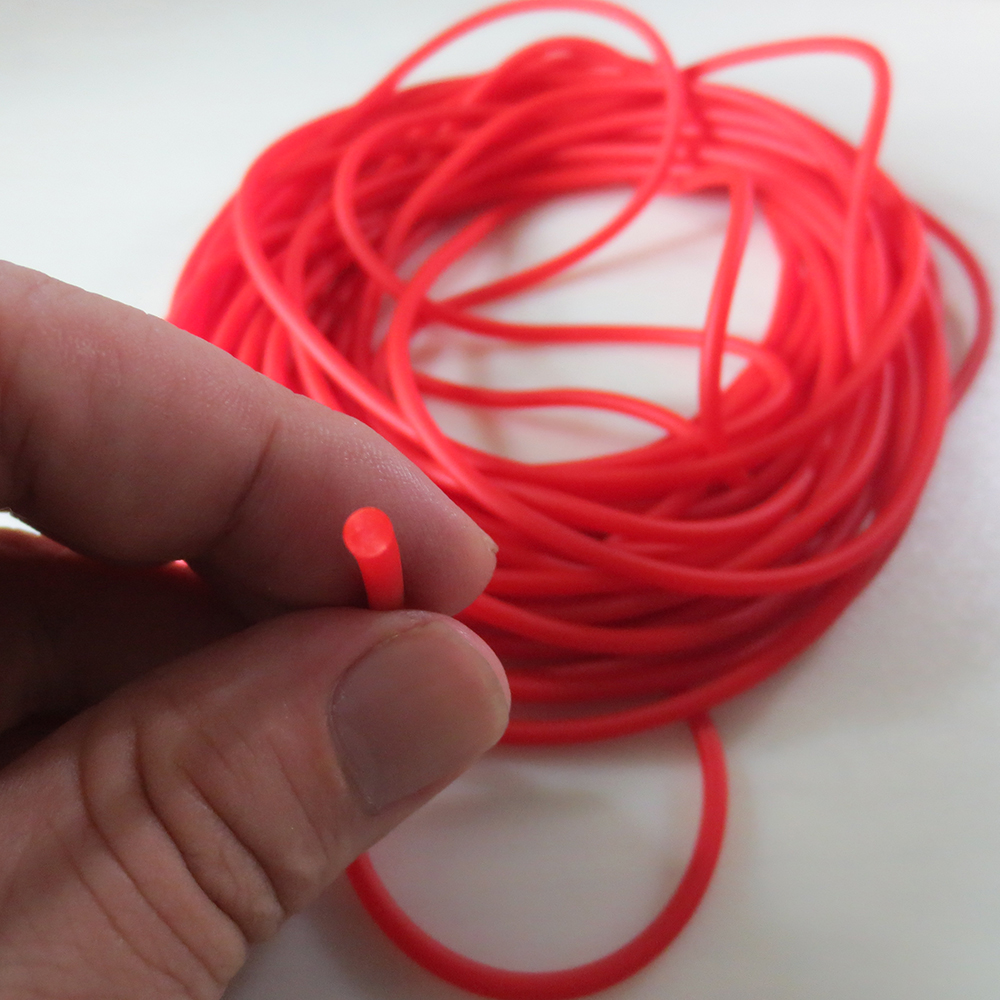 【New design】2mm solid elastic rubber line 10m rubber line for fishing ...