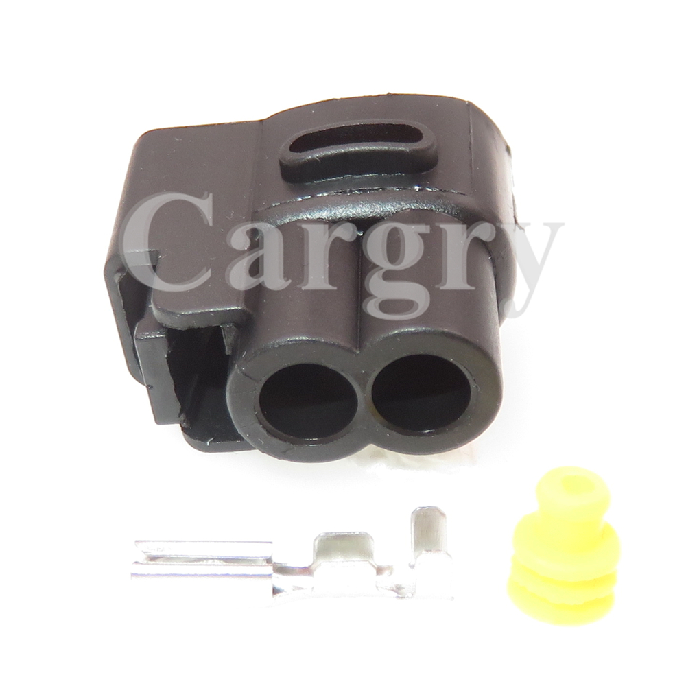 1 Set 2p Car Motor Sealed Connector Mg640605 Auto Starter Wiper Sprayer ...