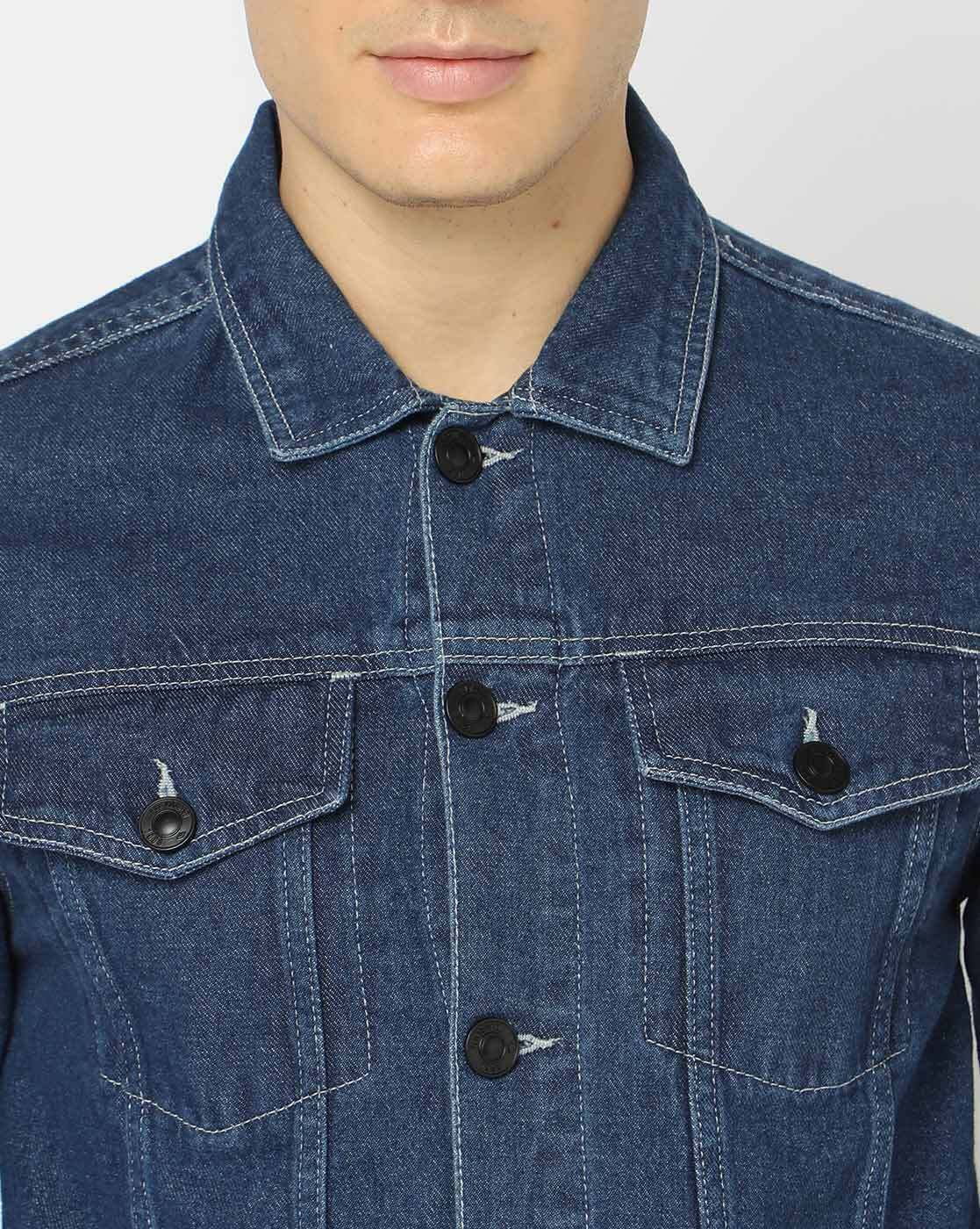 Denim Jacket with Flap Pockets By Knockout Denims | Daraz.pk