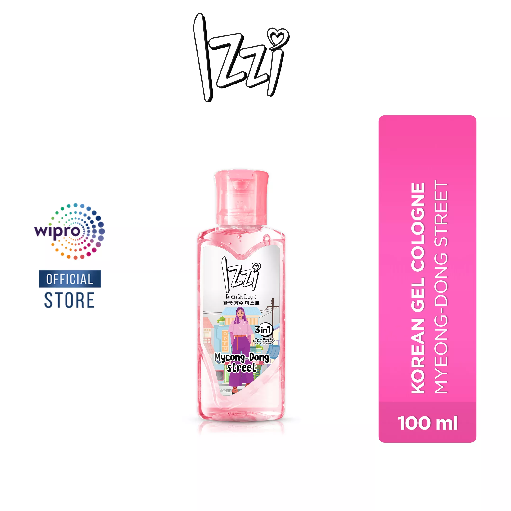 IZZI Korean Gel Cologne Parfum Wanita Myeongdong Street 100ml | Lazada ...