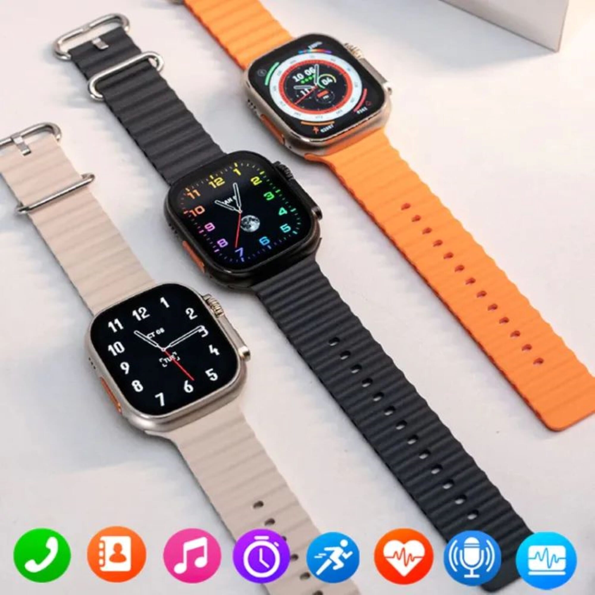 Ultrawatch T800 Ultra Smart iWatch Ultra With Wireless Smart IP67 ...