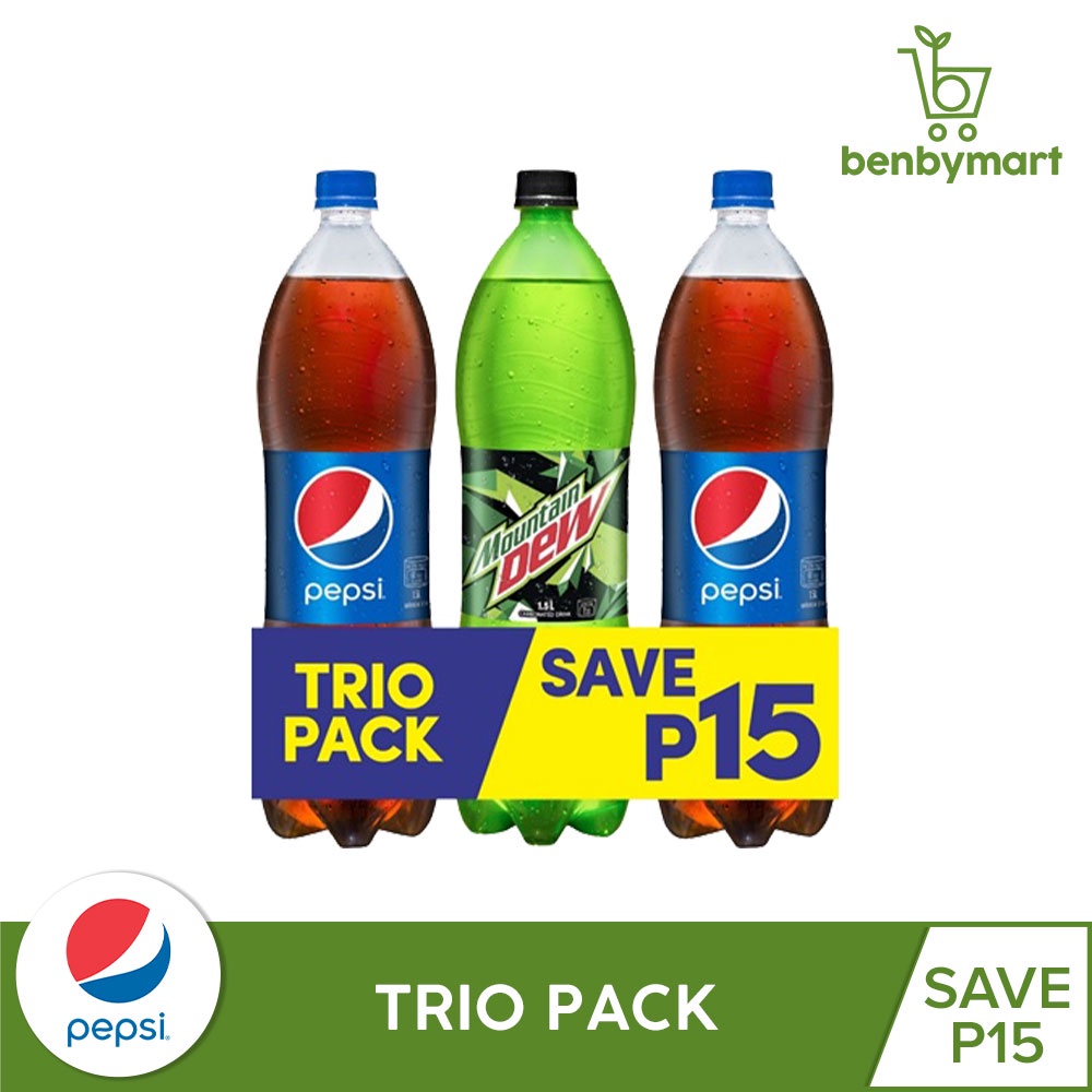 COD Pepsi + Mountain Dew CSD Trio Pack | Lazada PH