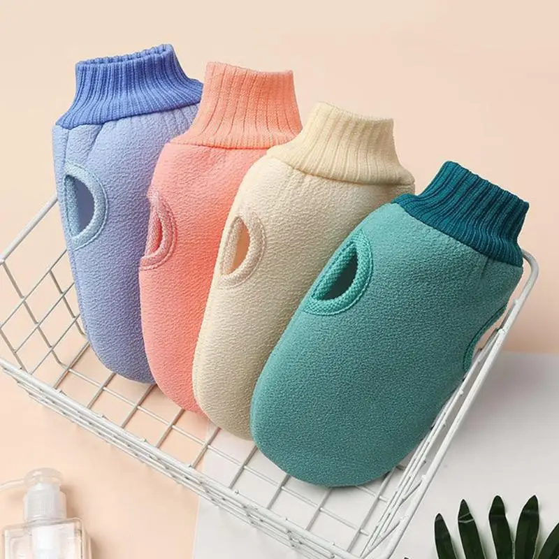 1Pc Bath For Peeling Exfoliating Body Cleaning Scrub Mitt Rub Dead Skin ...