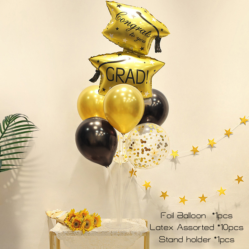 Graduation Party Decorations Set Balloon Centerpieces For Table Grad ...