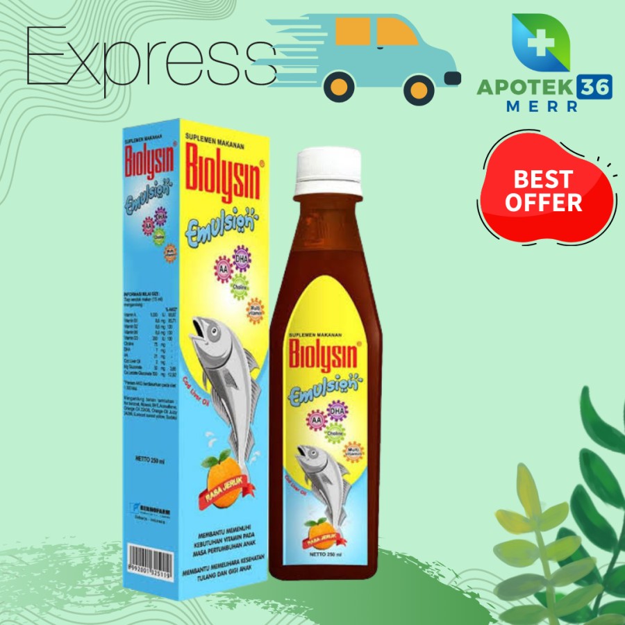 BIOLYSIN EMULSION 250 ML | Lazada Indonesia