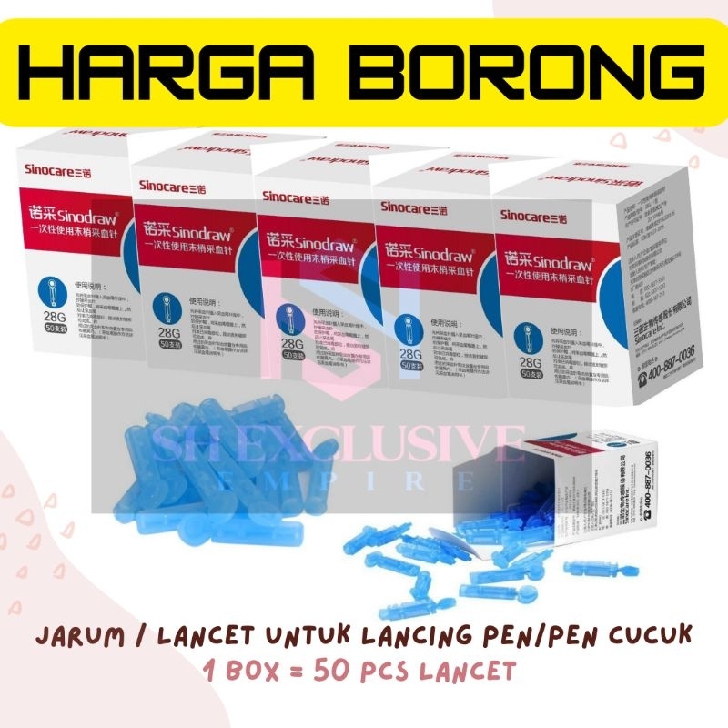 ⭐READY STOCK⭐ HARGA MURAH 50 TEST STRIP GLUCOMETER GLUCOSE METER CEK ...