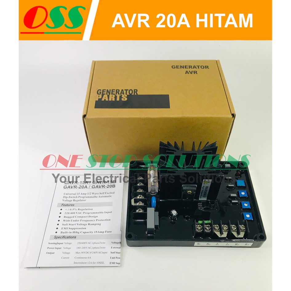 AVR UNIVERSAL GAVR20A HITAM GAVR-20A AVR 20A CF-20A CF20A CF 20A | Lazada Indonesia