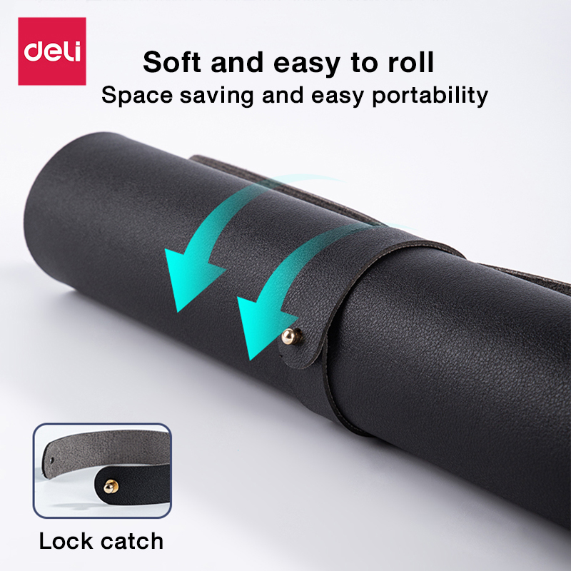 Deli แผ่นรองเมาส์ (ขนาดใหญ่) แผ่นรองเมาส์หนัง แผ่นรองเมาส์ขนาดใหญ่ ขนาด ...