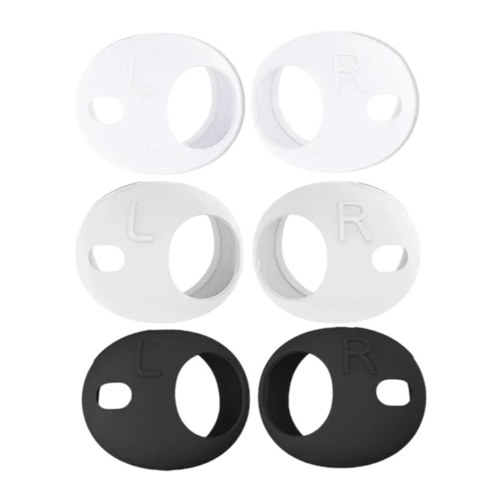 Soft Silicone Ear Tips Anti-Scratch Non-slip Earbuds Protective Cover ...