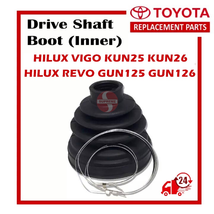 Drive Shaft Boot Toyota Hilux Vigo Revo 4x4 4WD 2WD KUN25 KUN26 GUN125 ...