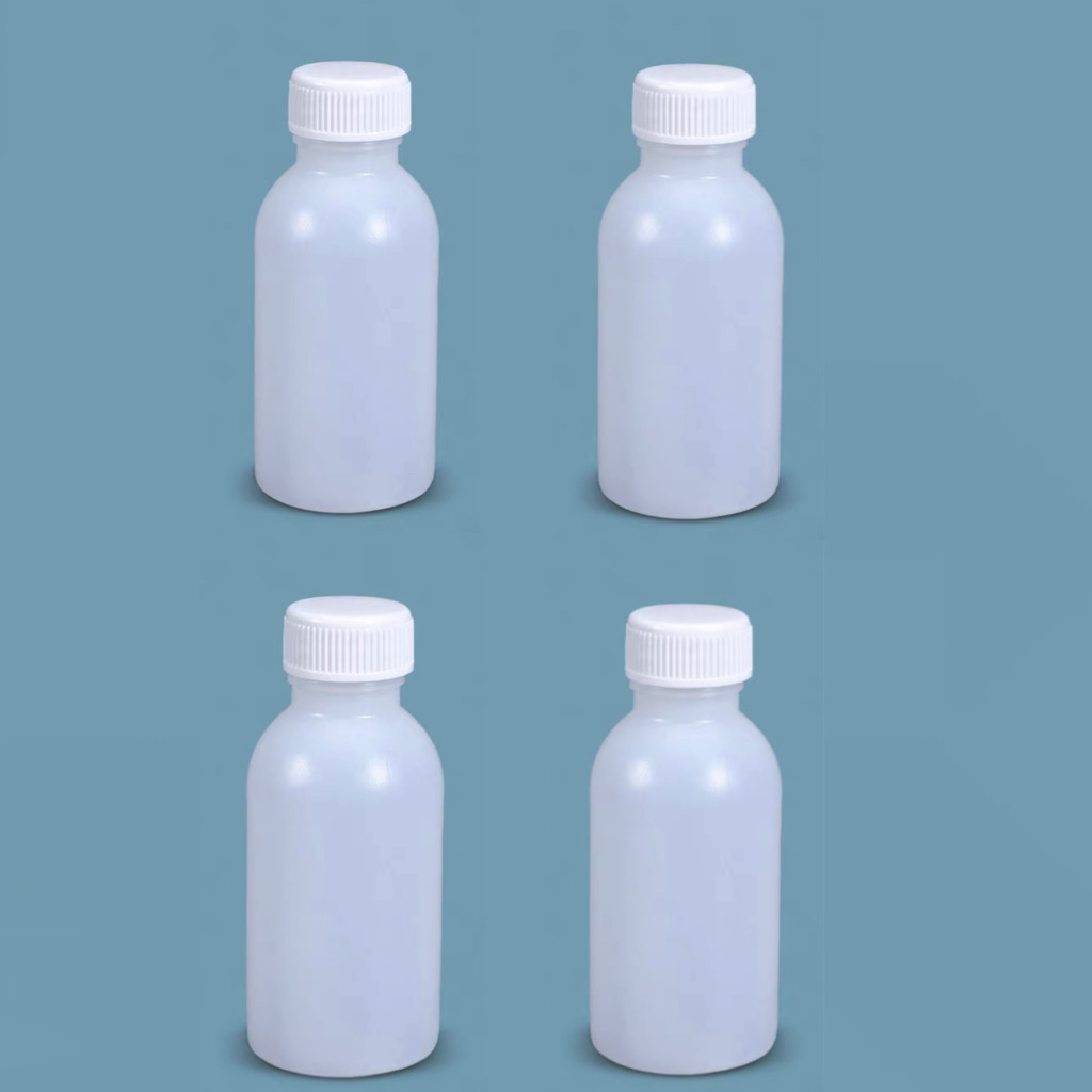 (Sg Ready Stock)2pcs of 100ml HDPE Empty Plastic Bottles - Liquid ...
