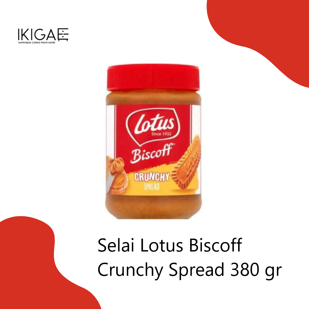 SELAI LOTUS BISCOFF SPREAD SMOOTHY / CRUNCHY SPREAD 400 GR | Lazada ...