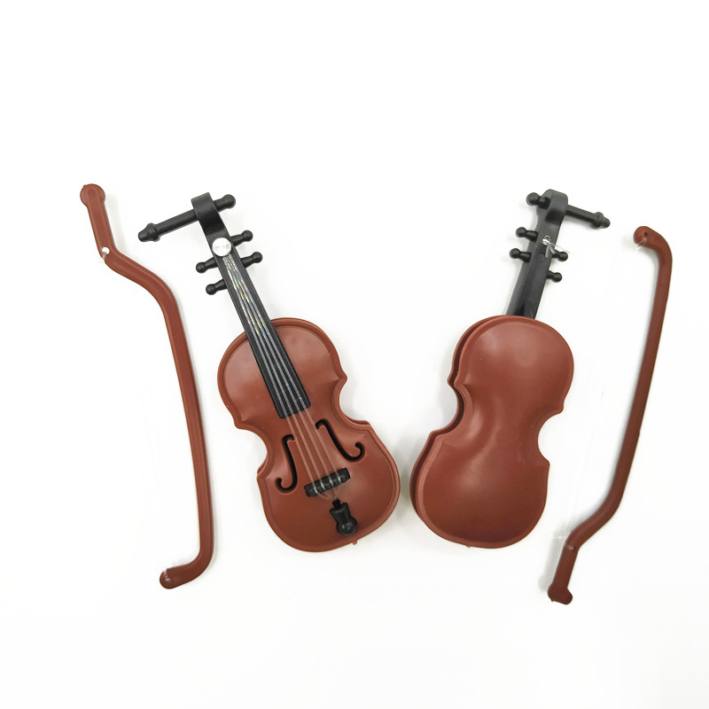 1/12 Dollhouse Mini Musical Instrument Model Classical Guitar Violin ...