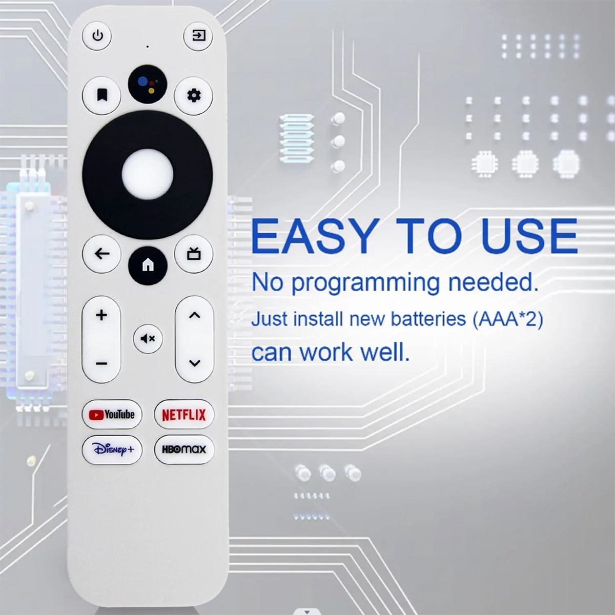 Replace Voice Remote Control For Mecool/onn Km2 For Km2 Netflix Youtube ...