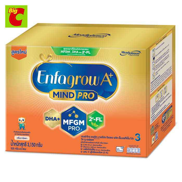 นม ยูเอชที เอนฟา โกร เอพลัส สูตร 3 รสจืด 110 มล. นมกล่องยกลัง ยูเอชที ...