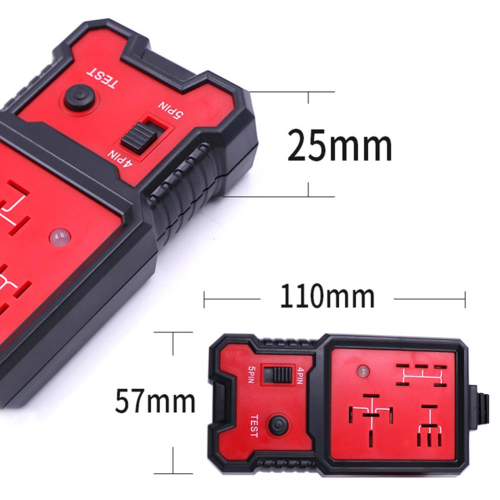 COD Available 4 Pin 5 Pin 12V Cars Battery Checker Automotive Relay ...
