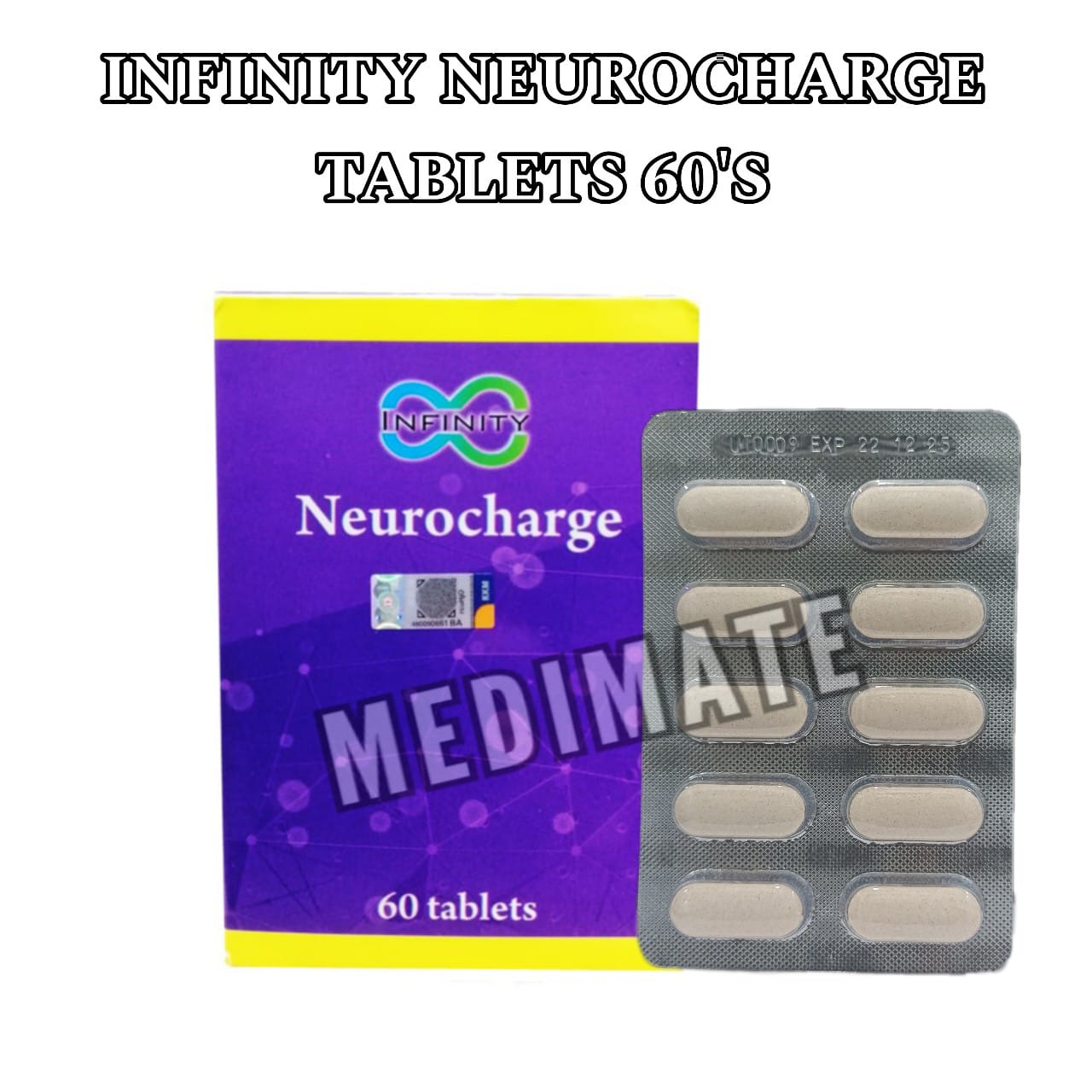 INFINITY Neurocharge Tablets (60'S) | Lazada