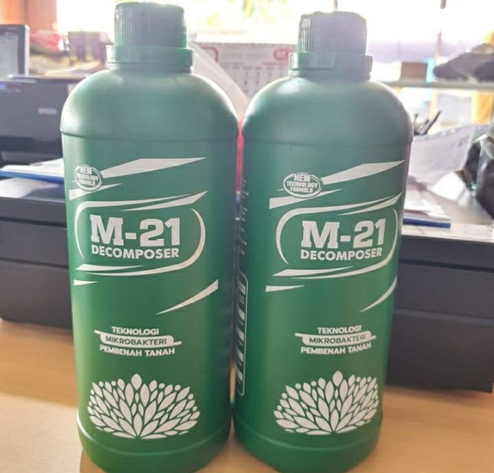 M-21 Decomposer M21 Decomposer Pembuat Kompos dan Pembenah Tanah 1L ...