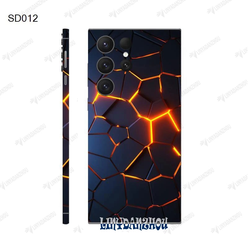 3M Colorful Decal Skin for Samsung Galaxy S24 S23 S22 S21 Note 20 Ultra ...