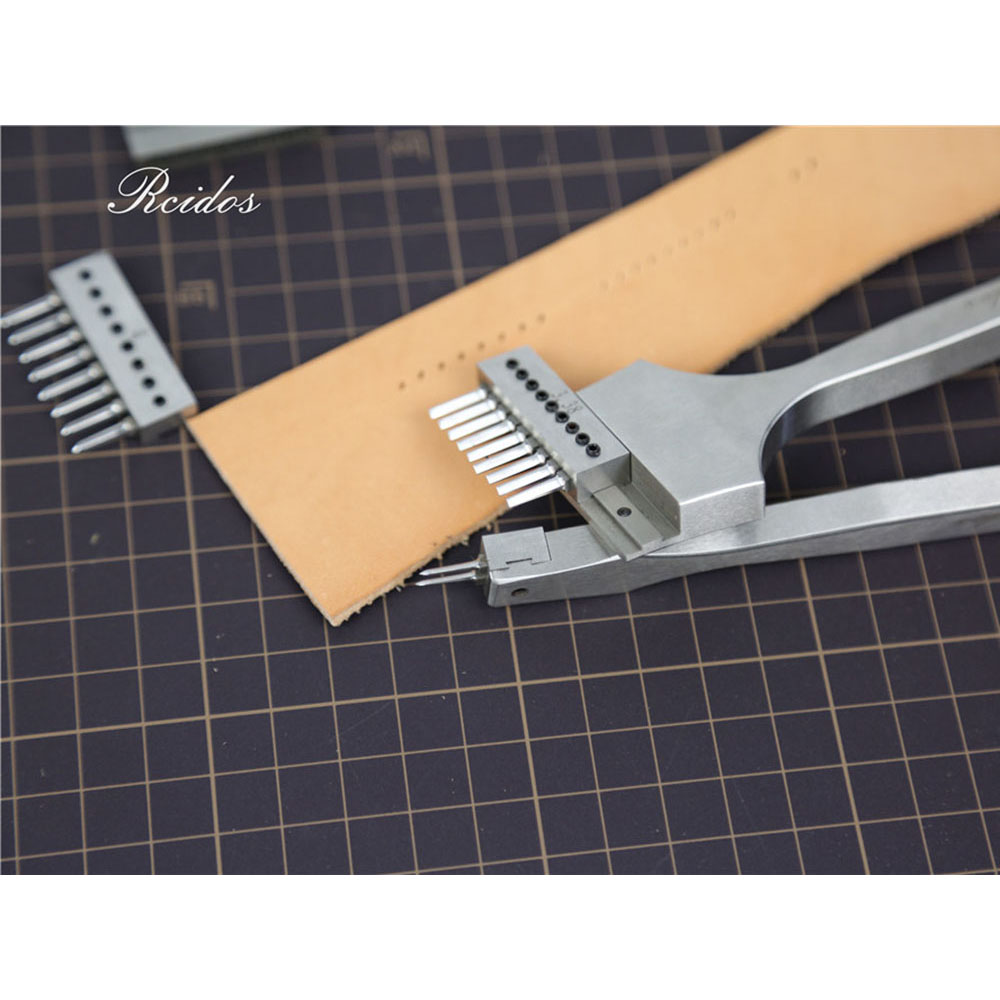 Rcidos Interchangeable Watch Belt Hole Puncher Hexagon/olive Stitching ...