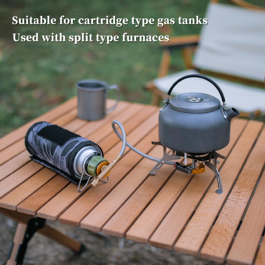 Stove Burner Adaptor Valve Leakproof Easy Installation Split Type ...