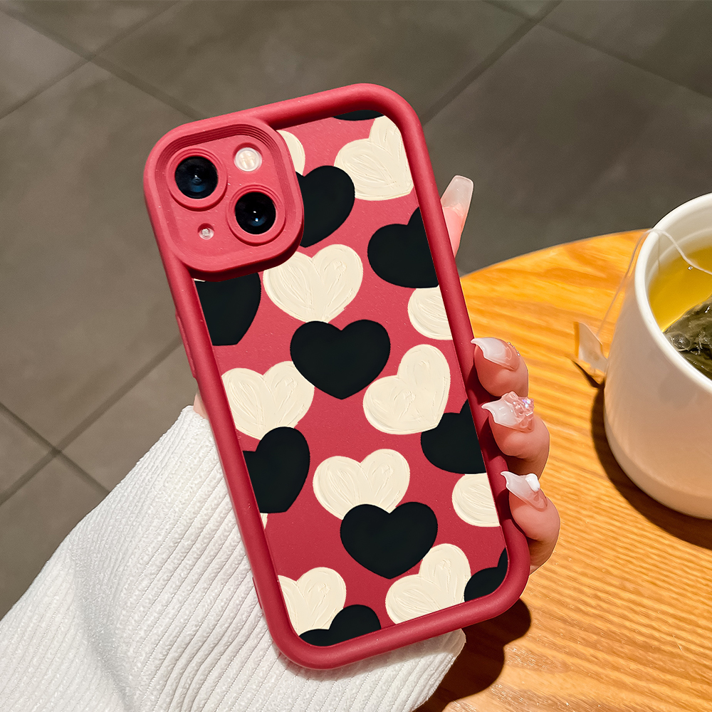 UCUC for Infinix Note 50 4G Note 50 Pro 4G Back Cover White Love Ladder ...