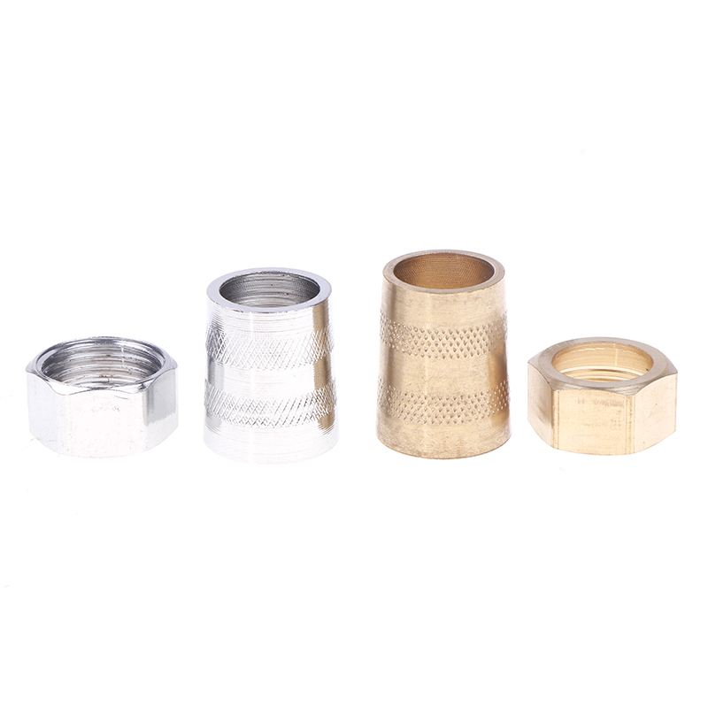 New Shower Hose Nut Connector Connection Water Inlet Pipe Interface Nut ...