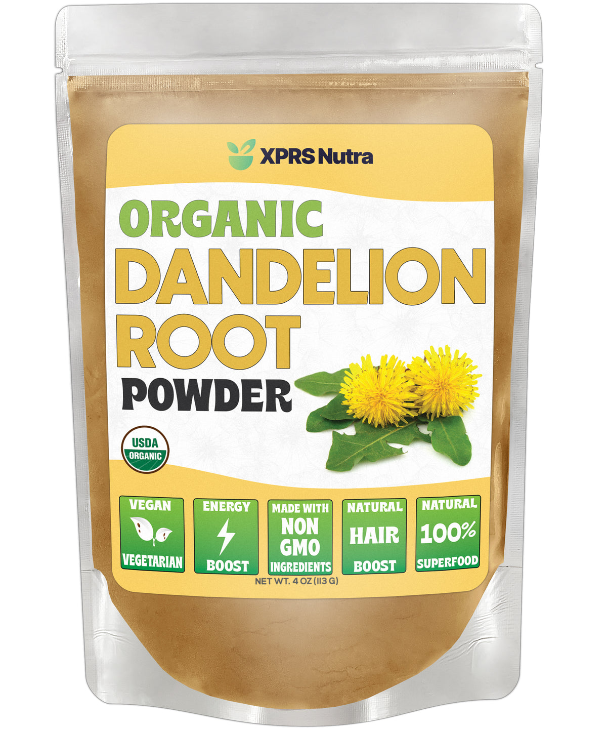 Organic Dandelion Root Powder 200g | Daraz.pk