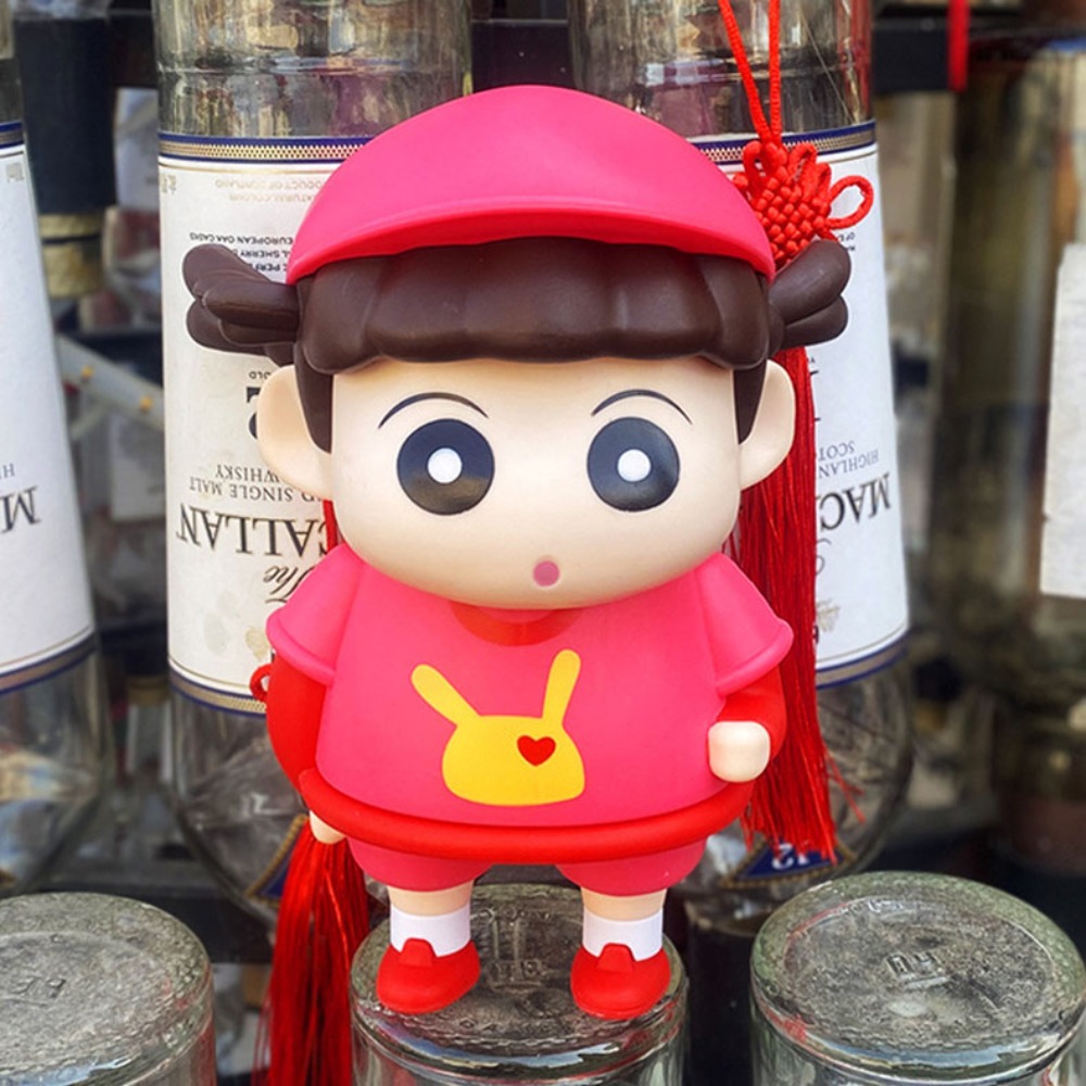 Desktop Ornaments Savings Crayon Shin-chan Figure Model Decorative ...