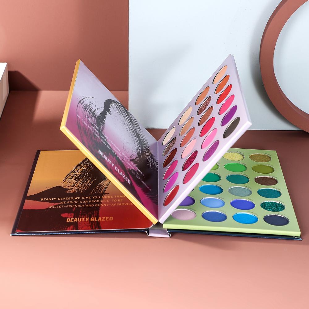 Beauty Glazed Eyeshadow Gorgeous Me Eyeshadow 60/63/72 Color Makeup ...